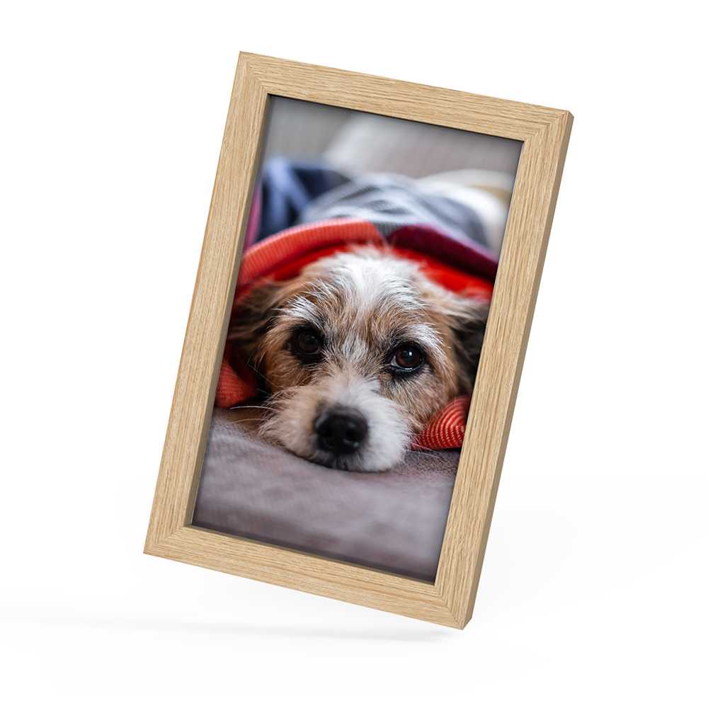 Wooden photo frames available in oak and in the following sizes: 80 x ...