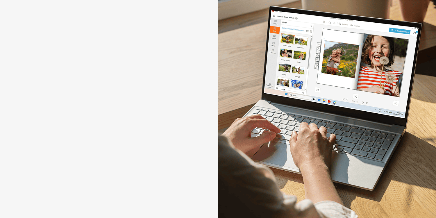 Fotobuch, Fotokalender, Fotogrusskarten online erstellen | ifolor