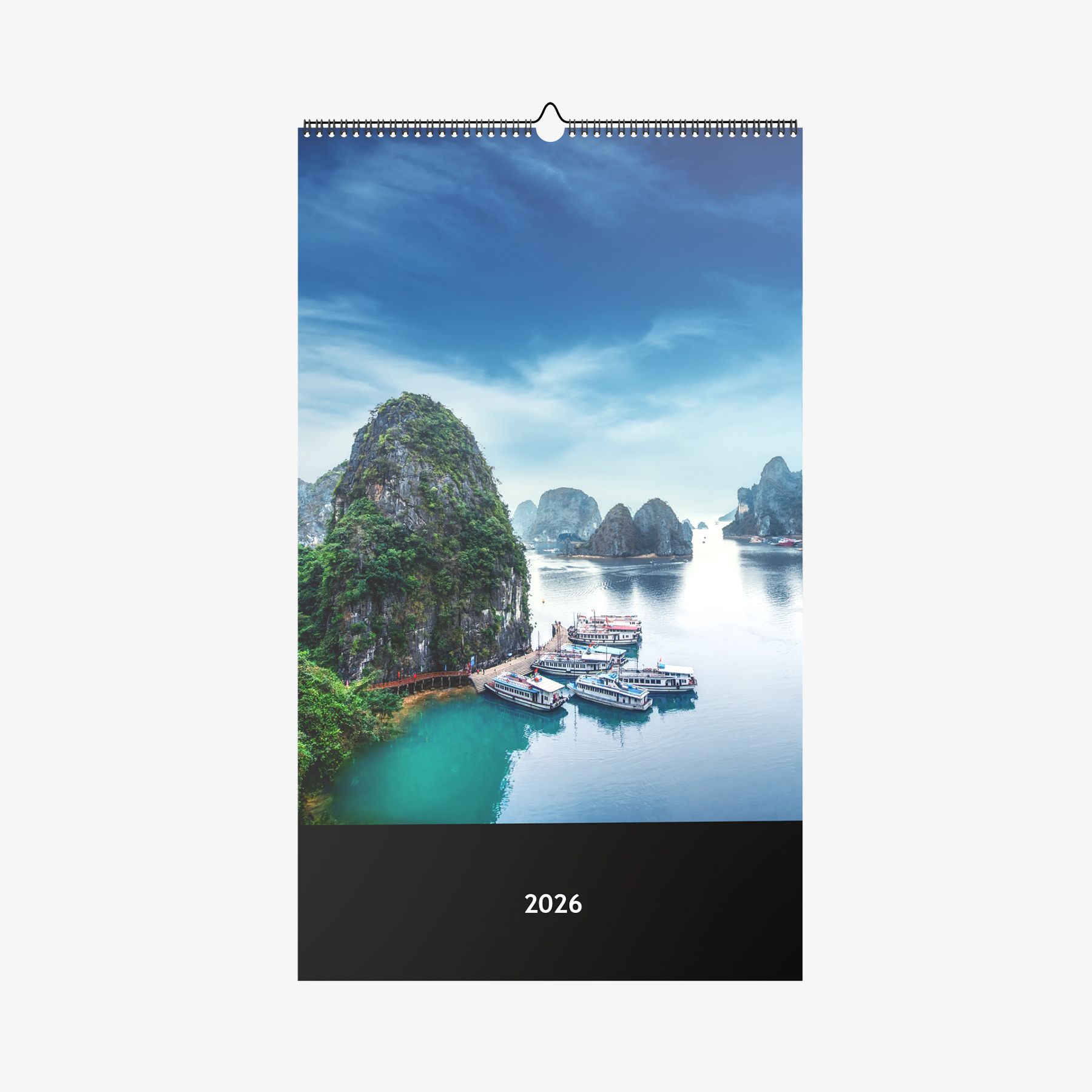 Silk-matt Wall calendar Panorama 2026 with your most striking photos in ...