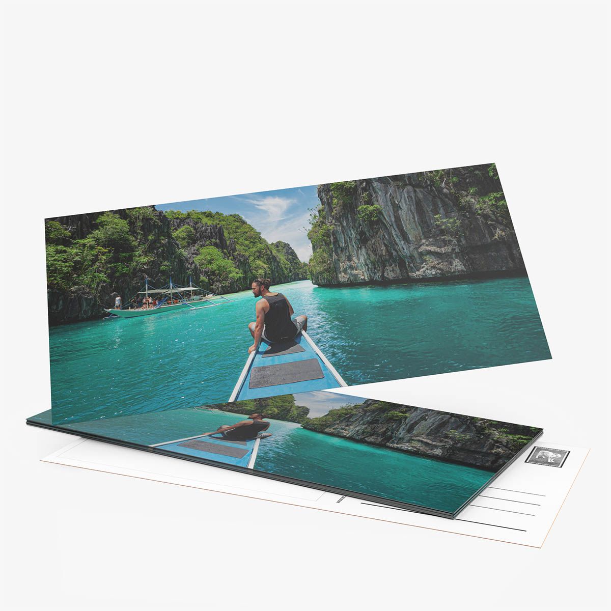 Postkarten Panorama im Querformat – grosse Postkarten mit Fotos ...