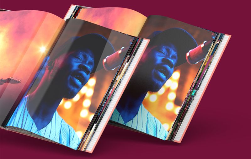 Photo Book Deluxe in A4 portrait format with silk-matt digital print ...