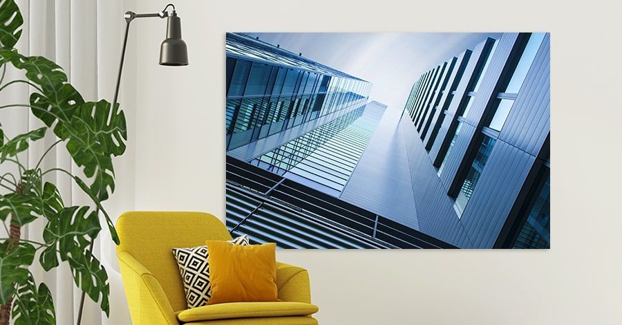Imprimez vos photos sur un ChromaLuxe HD Metal Print simple en format ...