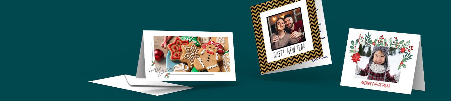 Weihnachtskarten mit Foto selbst gestalten & bestellen | ifolor