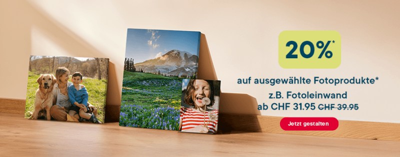 Fotobuch, Fotokalender, Fotogrusskarten online erstellen | ifolor