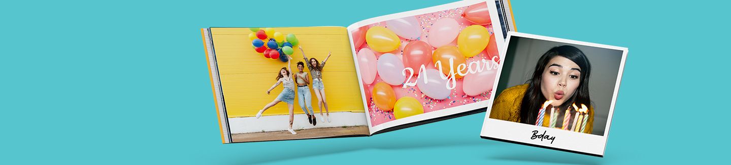 Individuelles Fotobuch zum Geburtstag verschenken | ifolor