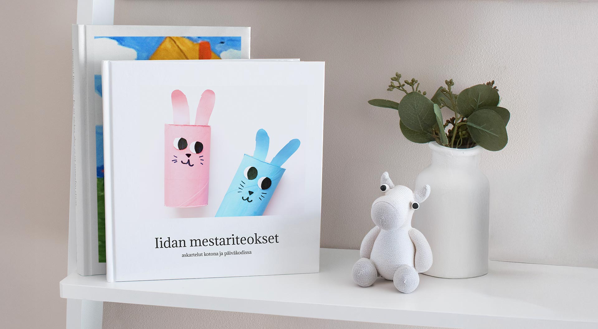 Lasten taide ei kuulu laatikkoon – tee siitä oma kirja | ifolor