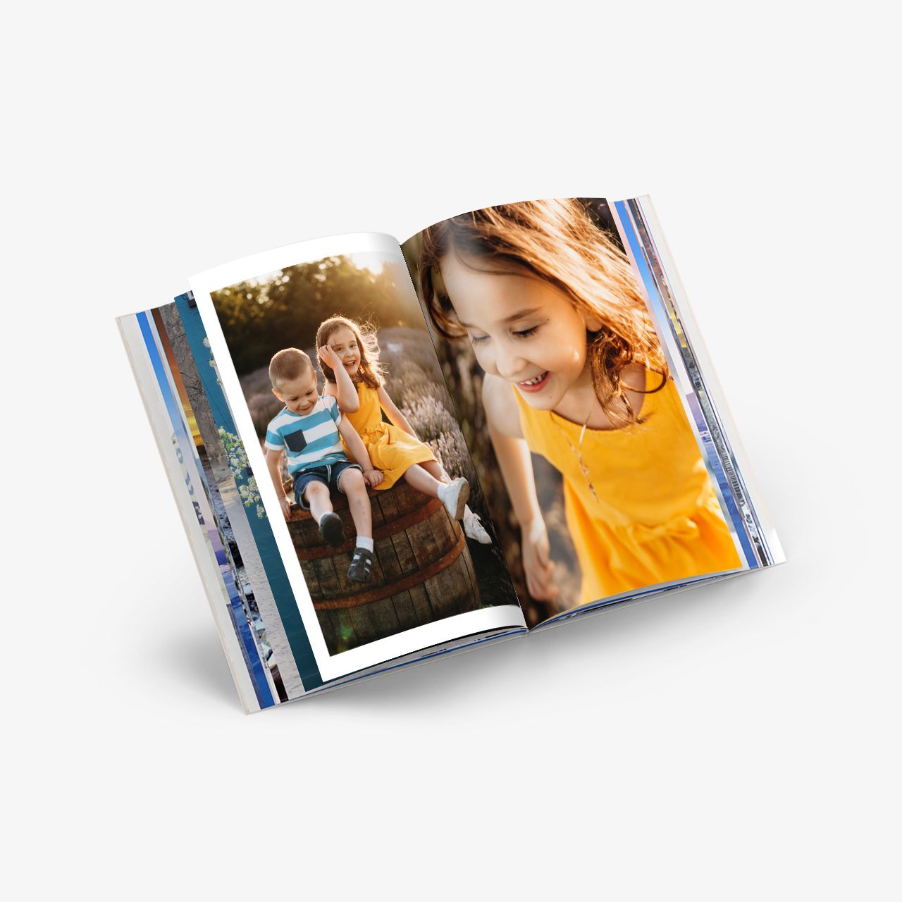 Beställ Fotobok Deluxe A4 stående med 26 satinmatta sidor