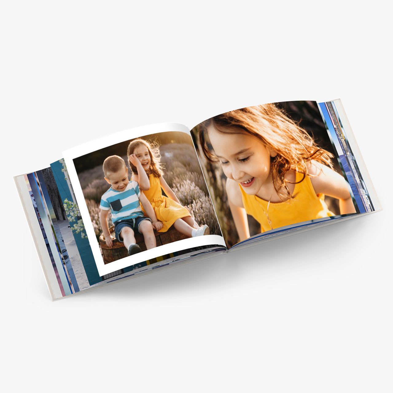Photo Book Deluxe in A5 landscape format with high-gloss digital print ...