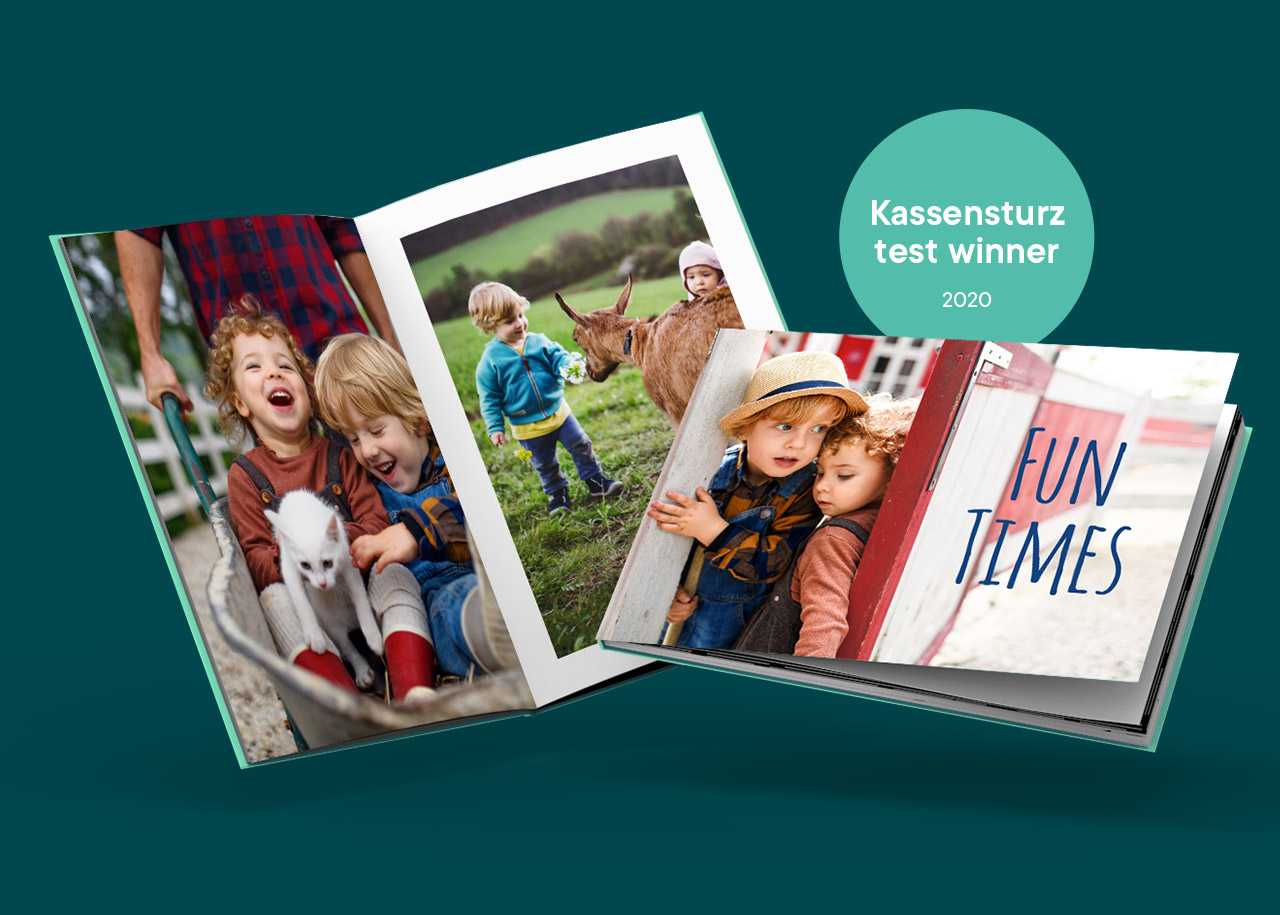 Fotobuch, Fotokalender, Fotogrusskarten online erstellen | ifolor