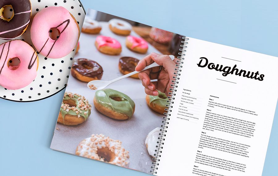 A4 Fotobuch im Hochformat auf 24 Seiten mit robuster Ringbindung online ...
