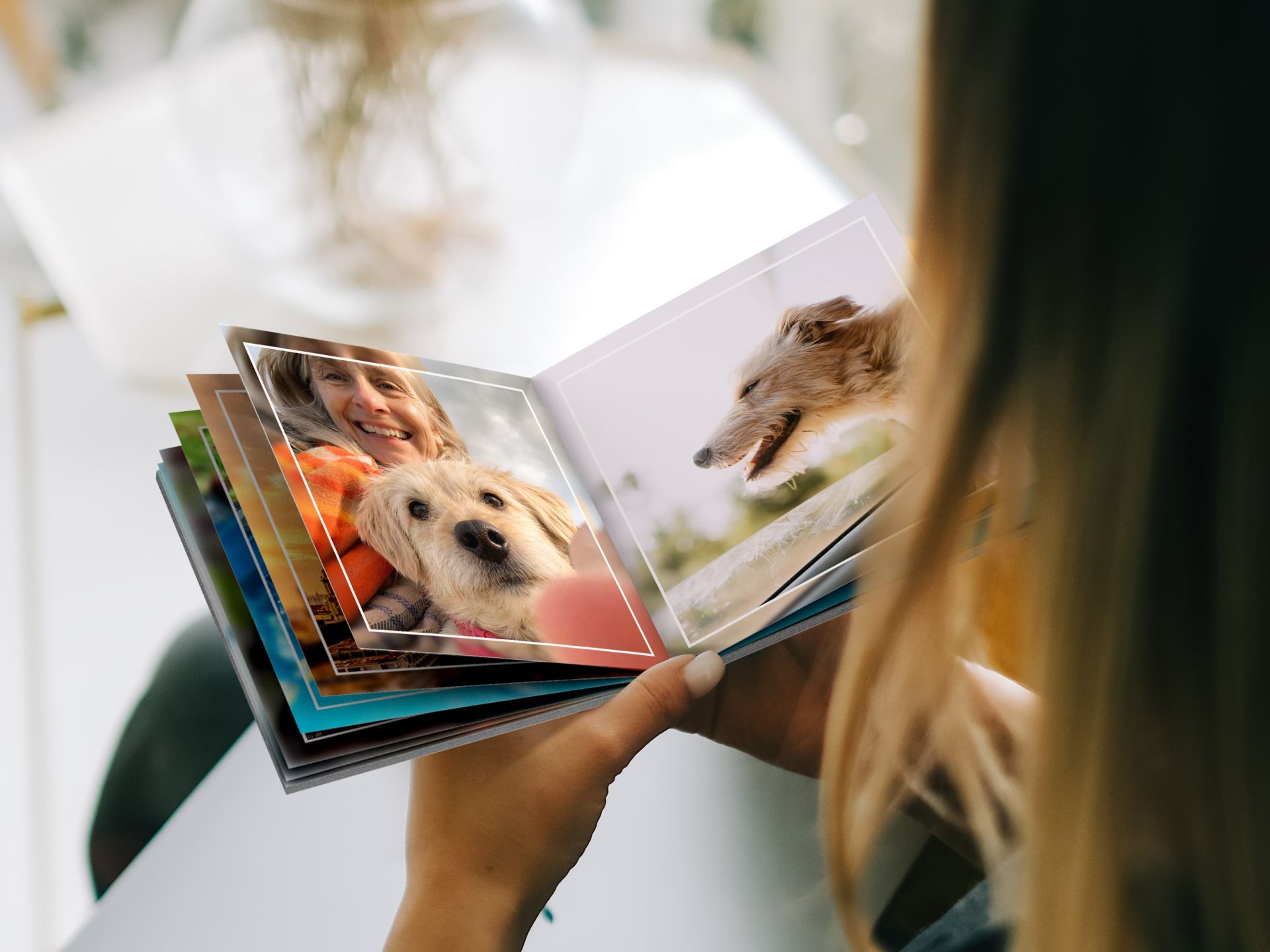 Booklet mit optionaler Geschenkbox mit 20 Seiten aus Premium-Fotopapier ...
