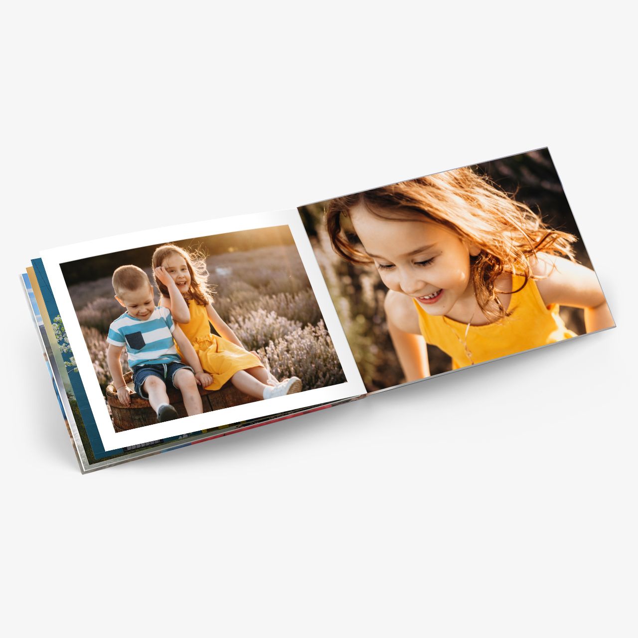 Dein Premium Papier Fotobuch im A4-Querformat mit mattem Fotopapier und ...