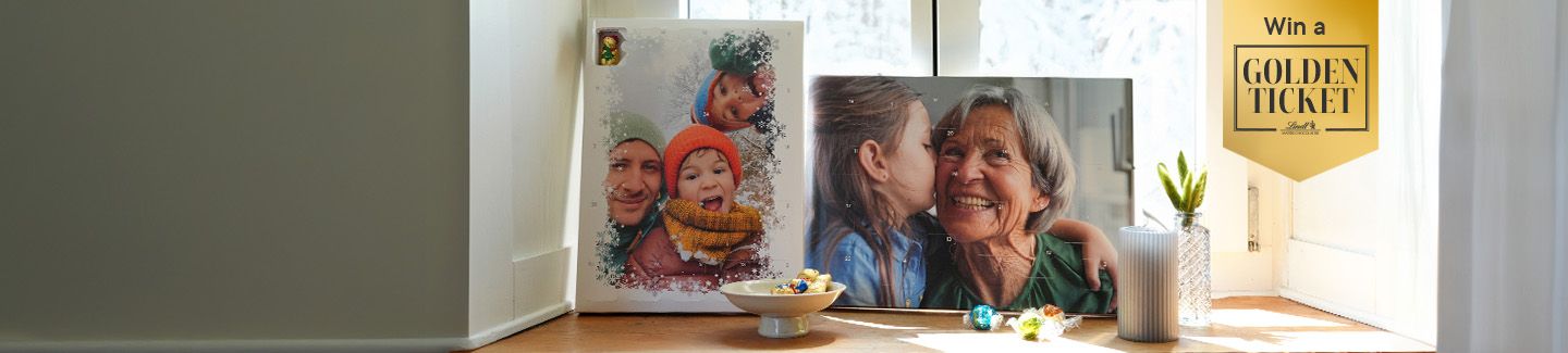 Personalised Photo Advent Calendar 2024 & Lindt Chocolate | ifolor